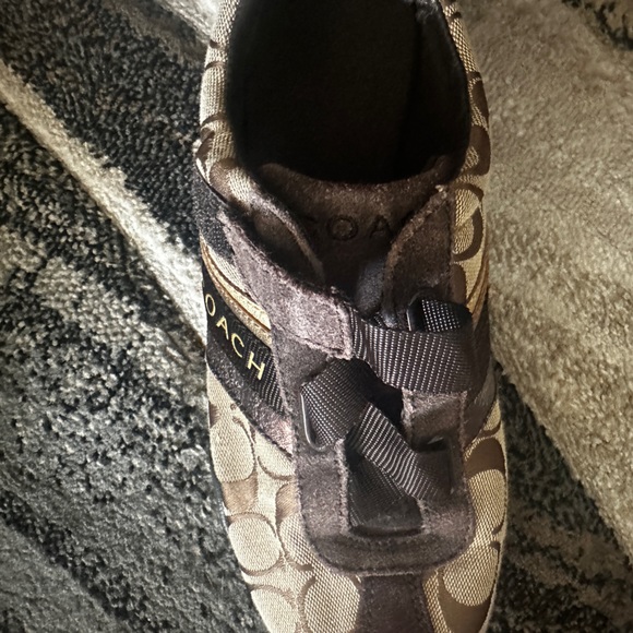 Coach | Shoes | Coach Velcro Sneakers | Poshmark
